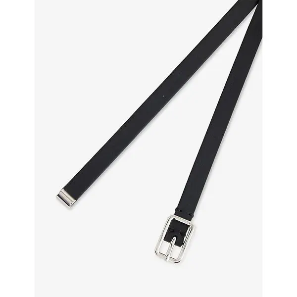 Givenchy Simple Buckle Leather Belt