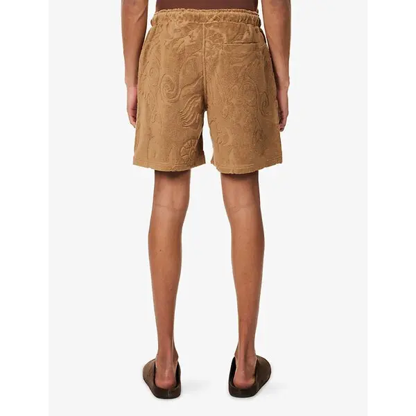 Oas Porto Devoré Cotton-blend Shorts