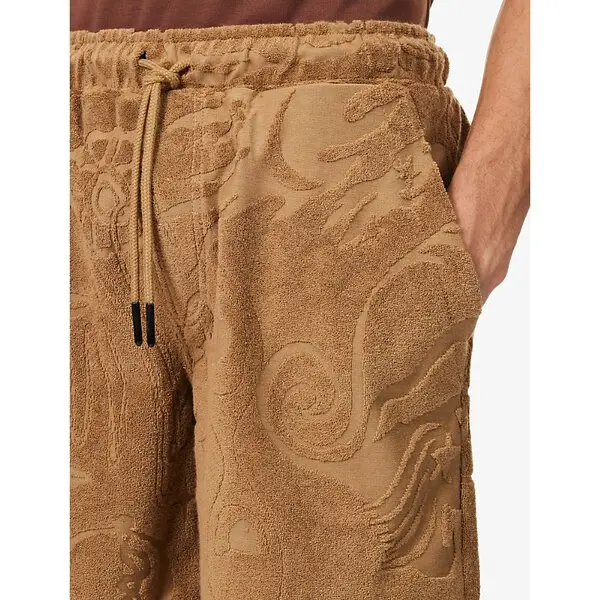 Oas Porto Devoré Cotton-blend Shorts