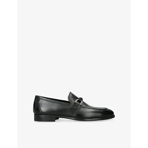 Magnanni Leather Horsebit Loafers