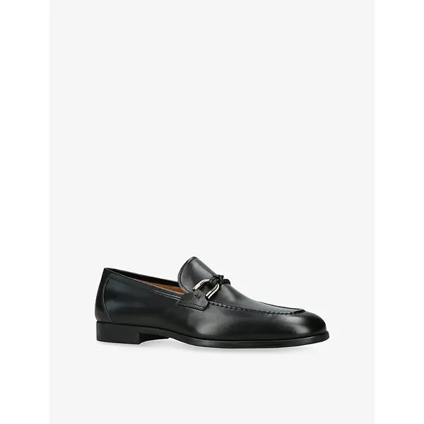 Magnanni Leather Horsebit Loafers