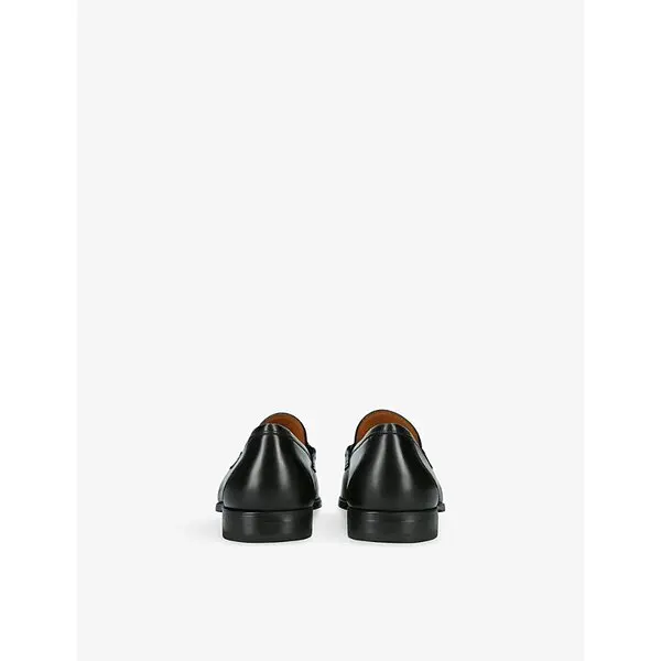 Magnanni Leather Horsebit Loafers
