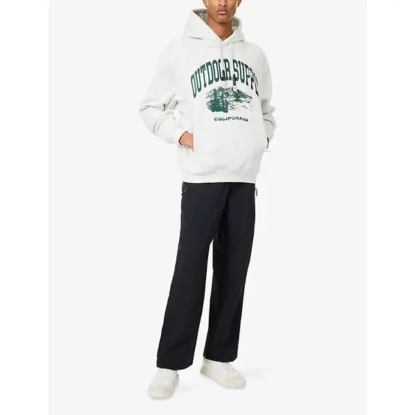 Reese Cooper Outdoors Graphic-print Cotton Hoodie