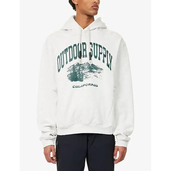 Reese Cooper Outdoors Graphic-print Cotton Hoodie
