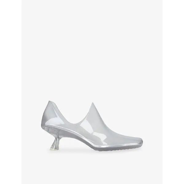Loewe Emily Aqua 45 Pvc Heeled Ankle Boots - Other