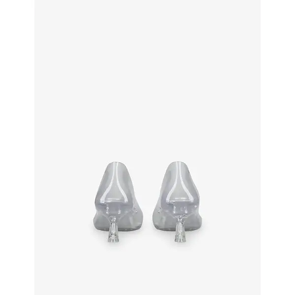 Loewe Emily Aqua 45 Pvc Heeled Ankle Boots - Other
