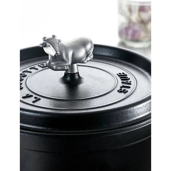 STAUB Cow -steel Knob