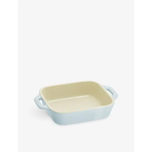 STAUB Rectangular Set Of Three Ceramic Gratin Dishes