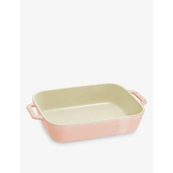 STAUB Rectangular Set Of Three Ceramic Gratin Dishes