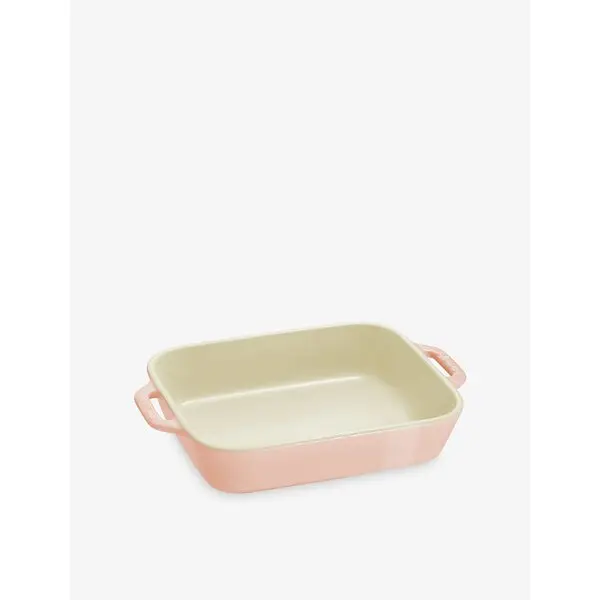 STAUB Rectangular Set Of Three Ceramic Gratin Dishes