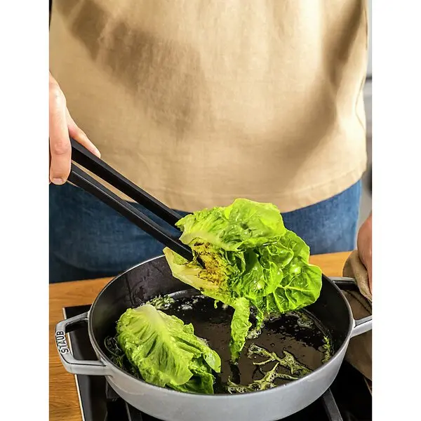 STAUB Brand-embossed Silicone Tongs