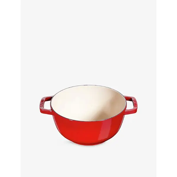 STAUB Brand-embossed Cast-iron Fondue Set