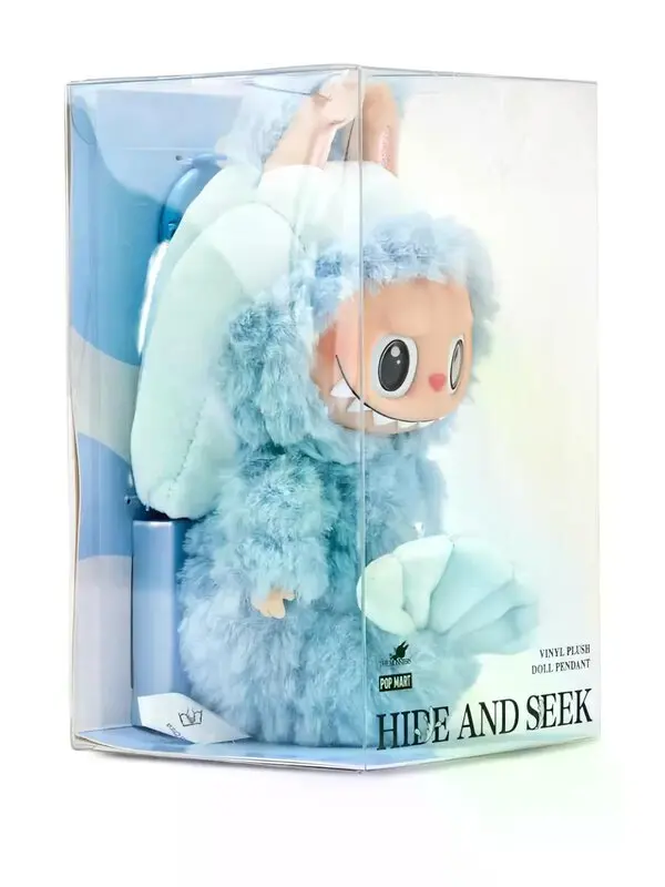 POP MART X Labubu Vinyl Bear@brick Figure - Blue