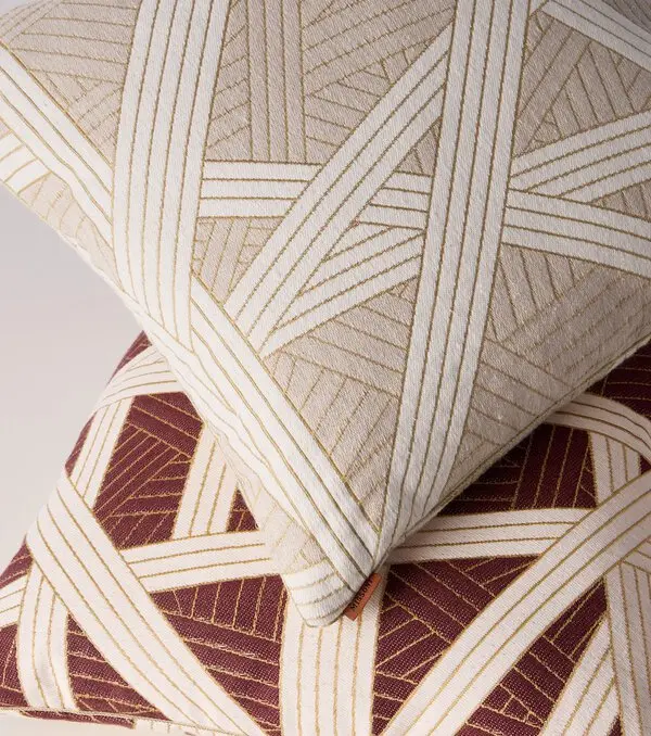 Missoni Nastri Cotton-blend Cushion - Beige