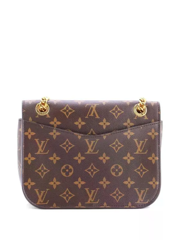 LOUIS VUITTON Passy Monogram Canvas Crossbody Bag - Brown