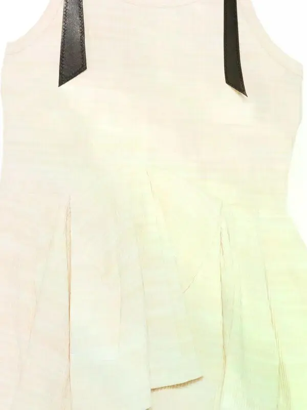 TOGA TOO Flared Ribbed Top