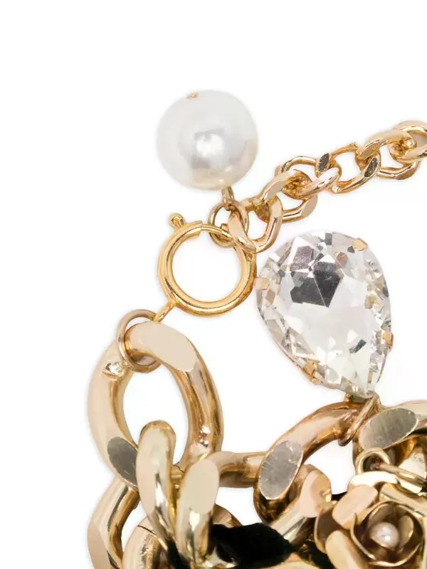 Vaquera Crystal Embellished Floral Bracelet