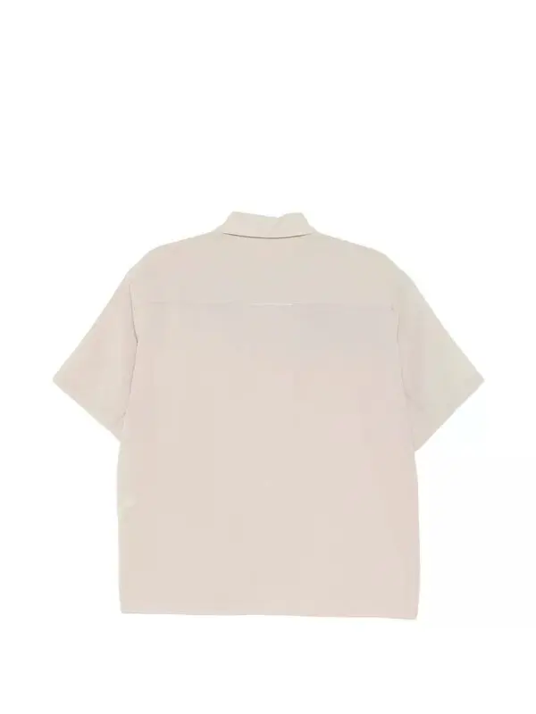 TOGA TOO Stud-embellished Short-sleeve Shirt