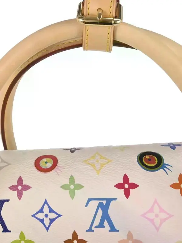 LOUIS VUITTON Eye Love Monogram Handbag - White