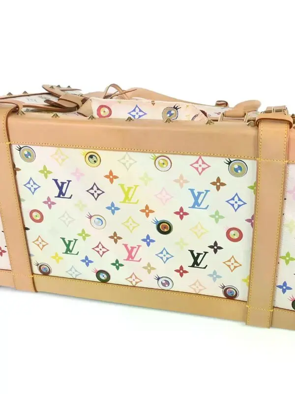 LOUIS VUITTON Eye Love Monogram Handbag - White