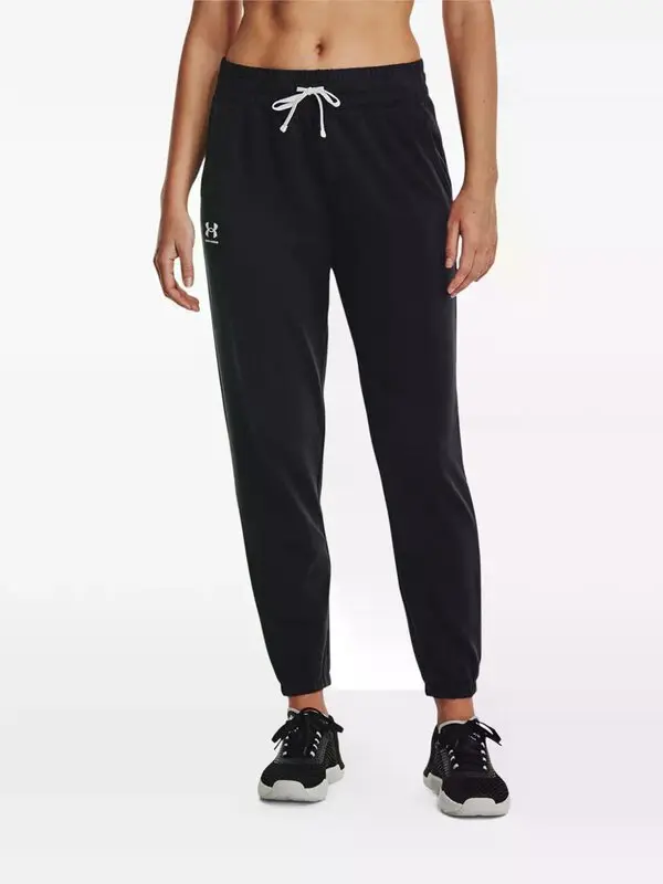 Under Armour Rival Terry Logo-print Drawstring Track Pants