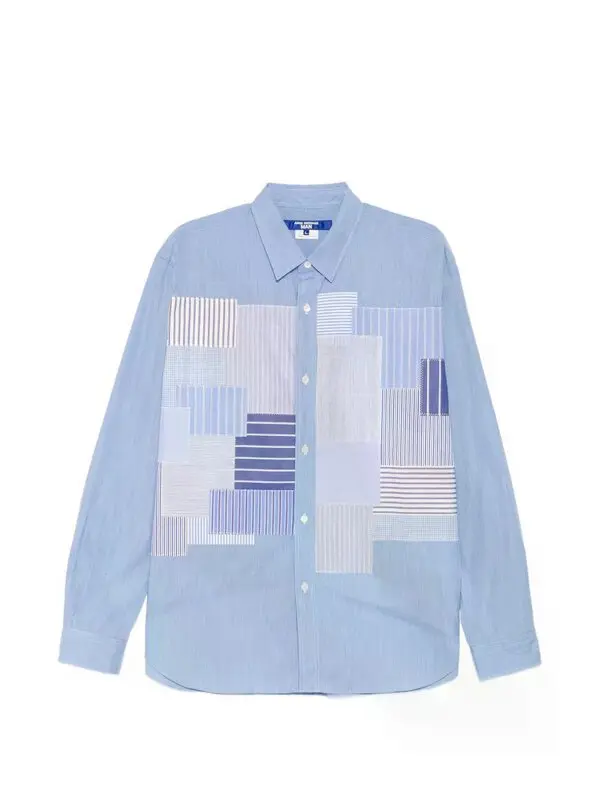 Junya Watanabe Patchwork Striped Shirt
