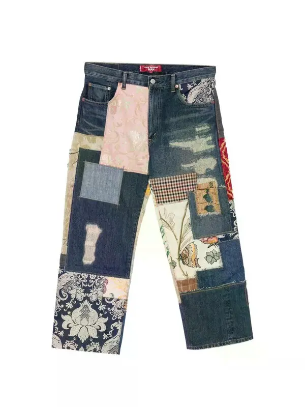 Junya Watanabe Patchwork Distressed Jeans