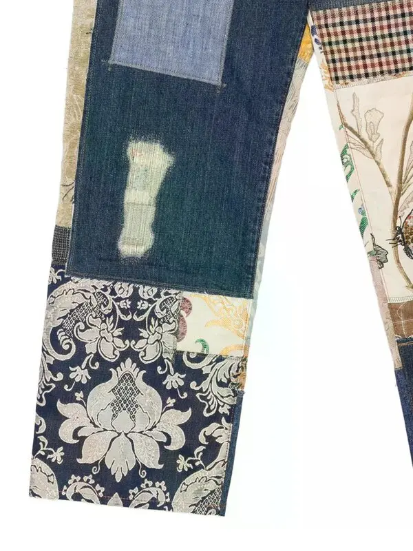 Junya Watanabe Patchwork Distressed Jeans