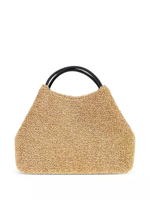 Givenchy Nano Facet Logo-embroidered Tote Bag - Neutrals