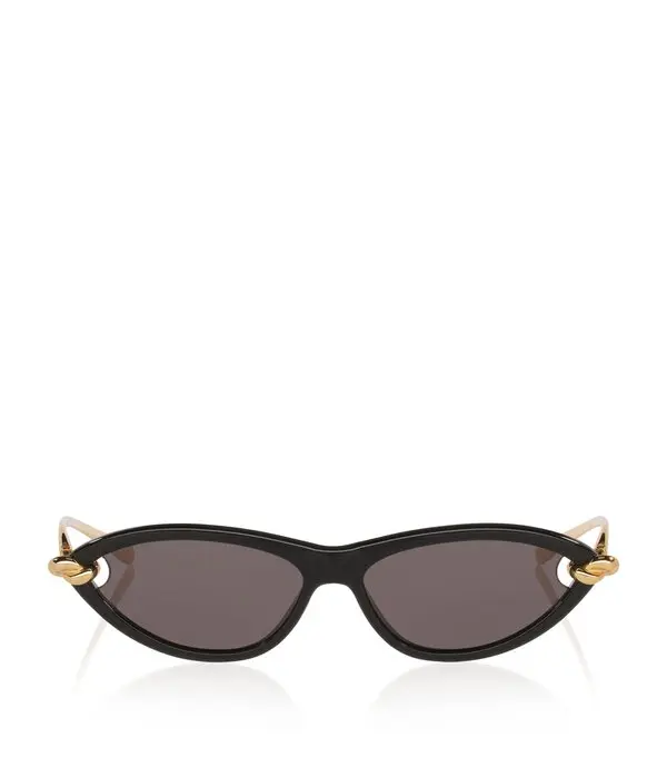 Bottega Veneta Cat Eye Sunglasses - Black