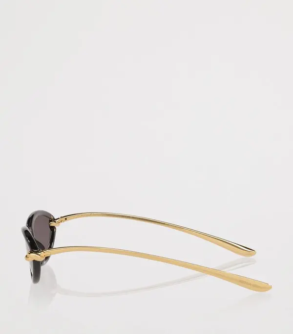 Bottega Veneta Cat Eye Sunglasses - Black