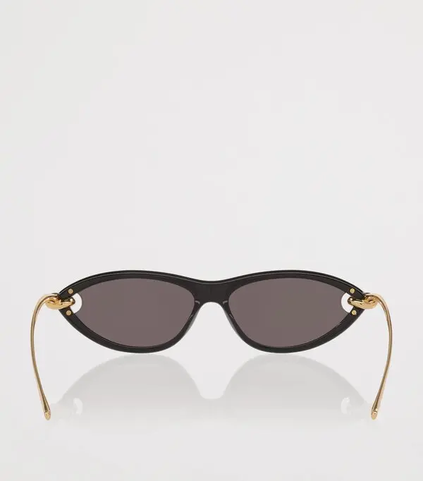 Bottega Veneta Cat Eye Sunglasses - Black