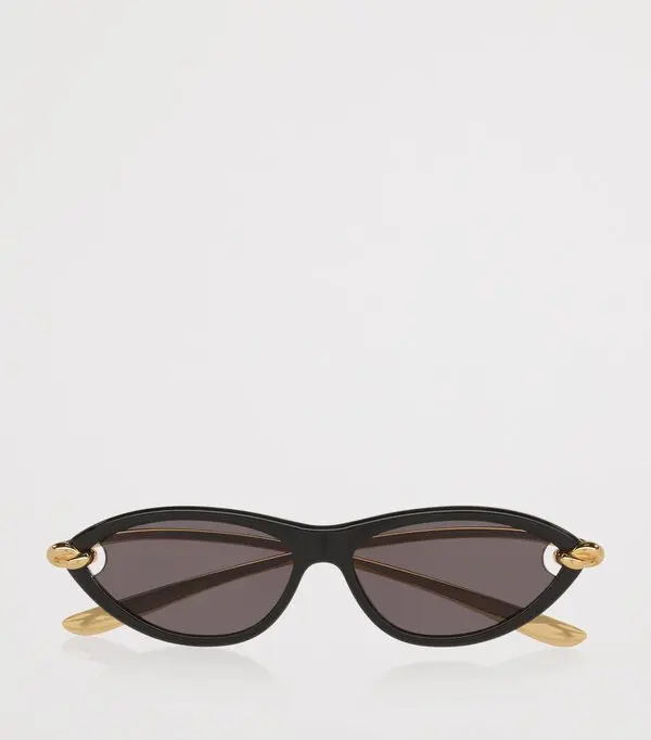 Bottega Veneta Cat Eye Sunglasses - Black