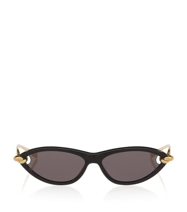 Bottega Veneta Cat Eye Sunglasses - Black