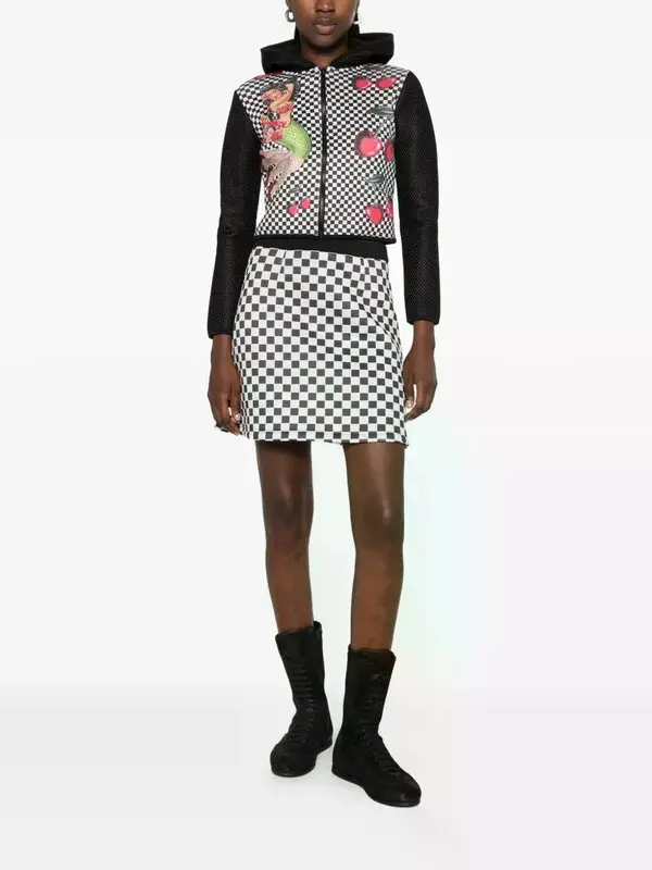 The Artistylist Check-pattern Mini Skirt