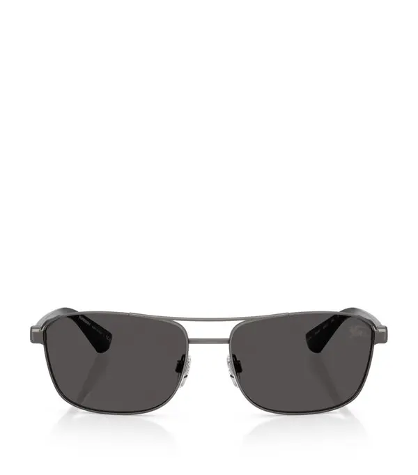 Burberry Metal Pilot Sunglasses - Grey