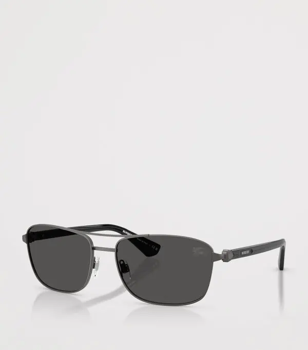 Burberry Metal Pilot Sunglasses - Grey