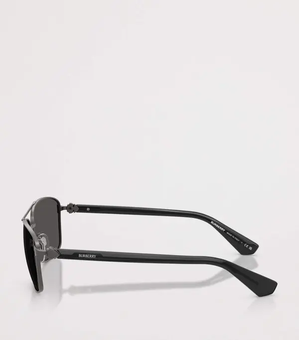 Burberry Metal Pilot Sunglasses - Grey