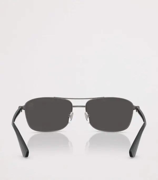 Burberry Metal Pilot Sunglasses - Grey