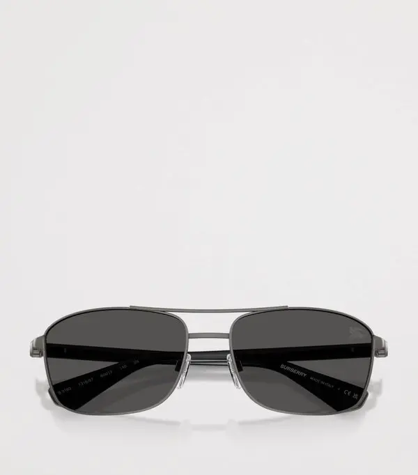 Burberry Metal Pilot Sunglasses - Grey