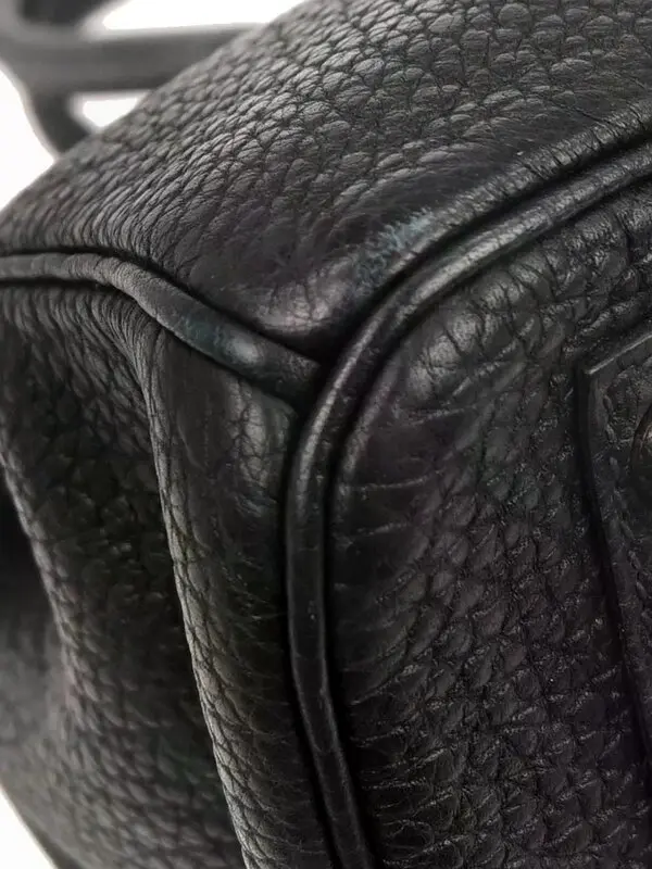 Hermès 30 Birkin Leather Handbag - Blue