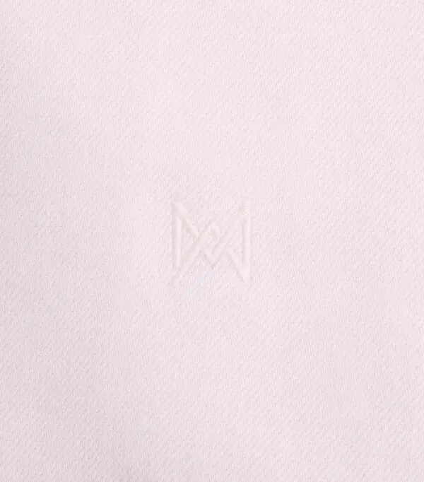 AGOLDE X Maria Mcmanus Sun-faded Denim Shirt - Pink