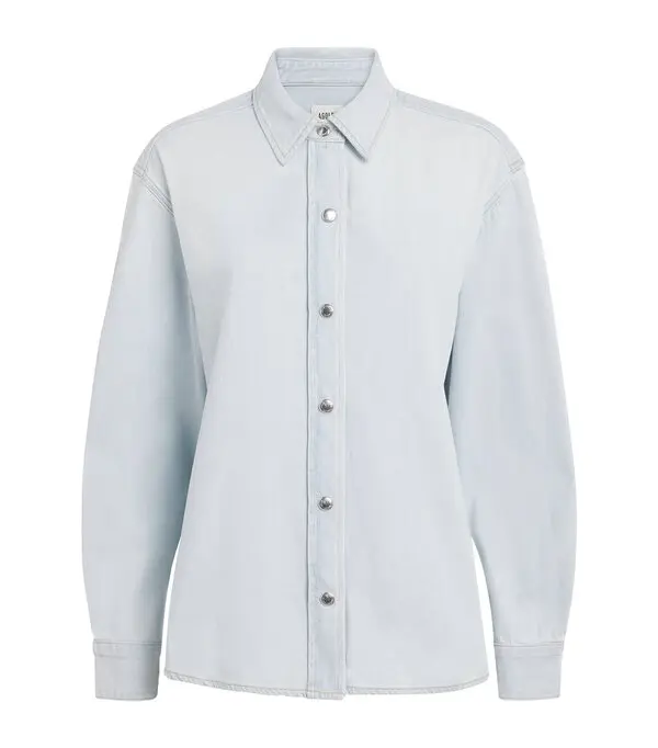 AGOLDE Theo Shirt - Blue