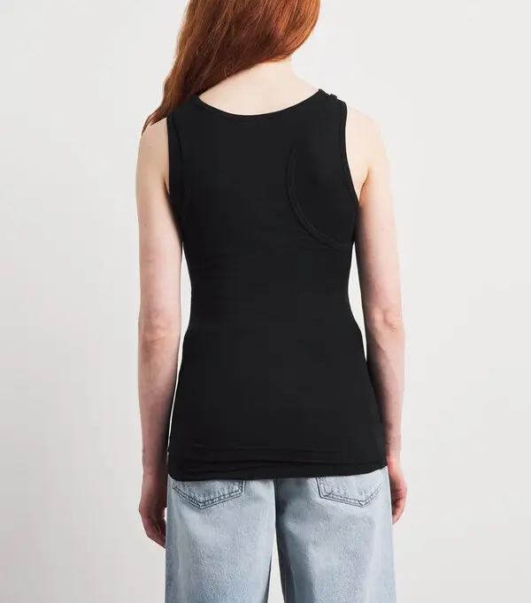 AGOLDE Finch Tank Top Ribbed Stretch Sleeveless