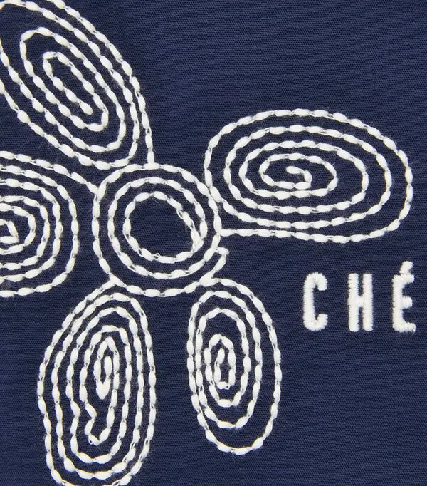 CHE Embroidered Floral Shorts