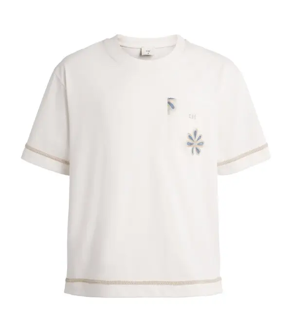 CHE Cotton Embroidered Daisel T-shirt