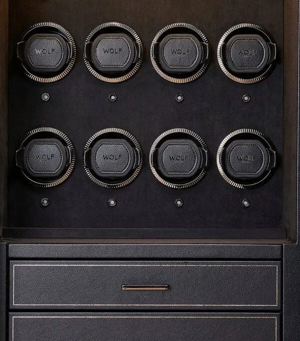 Wolf Athos 12-piece Watch Winder And Jewellery Safe