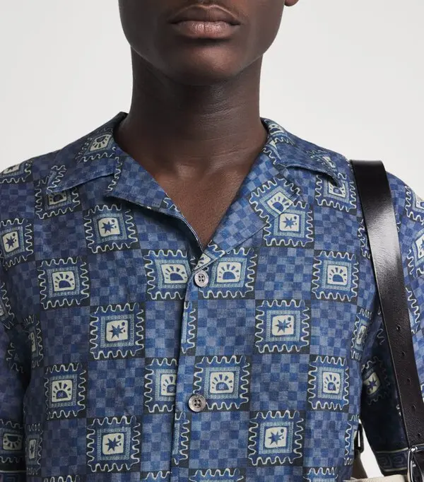 CHE Linen Telha Print Shirt