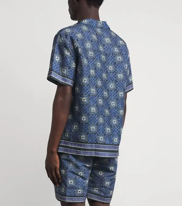 CHE Linen Telha Print Shirt
