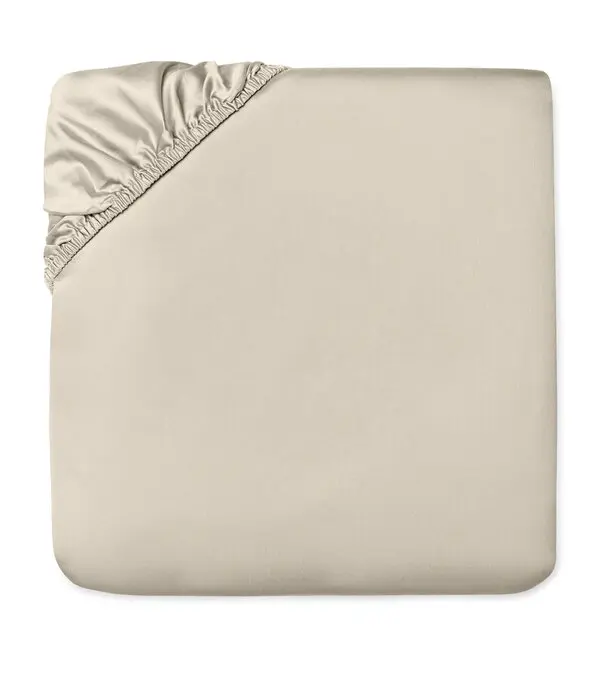PRATESI Lucente King Fitted Sheet - Beige